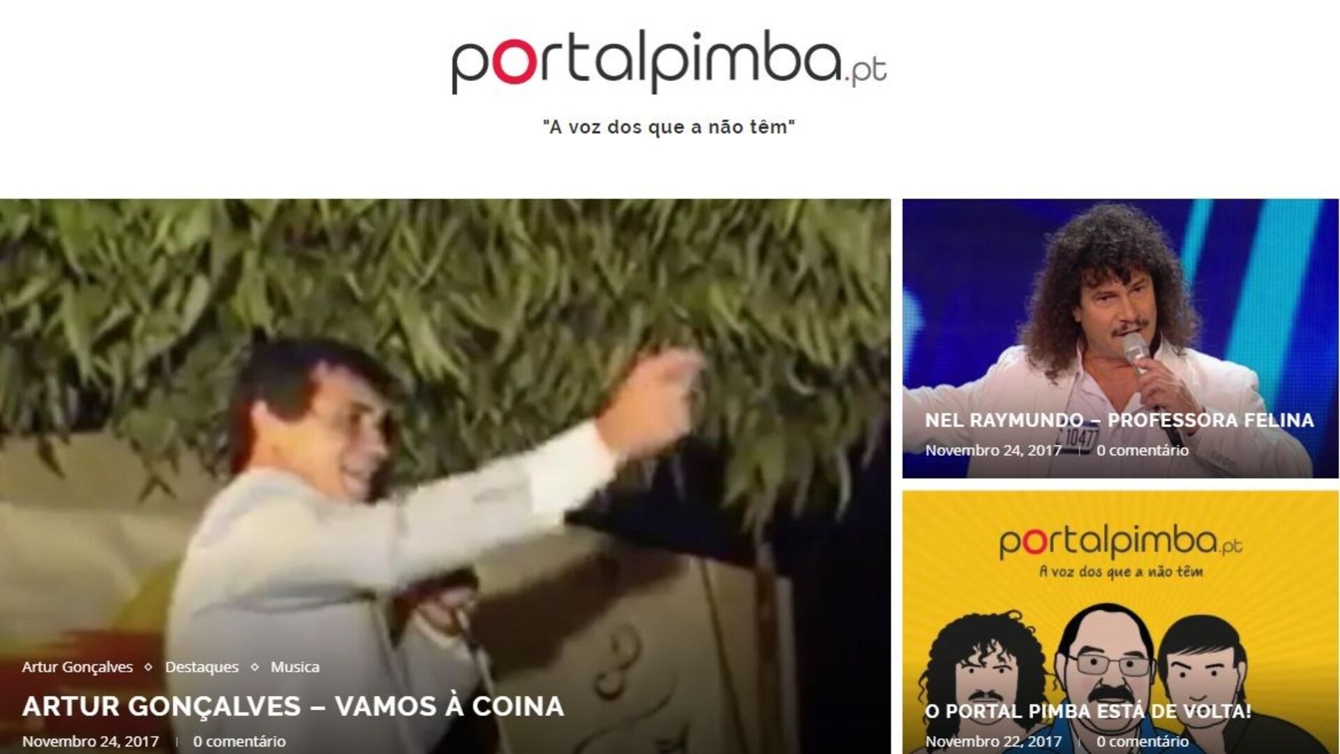 Portal Pimba regressa para criar um arquivo da música pimba - Vida - SÁBADO