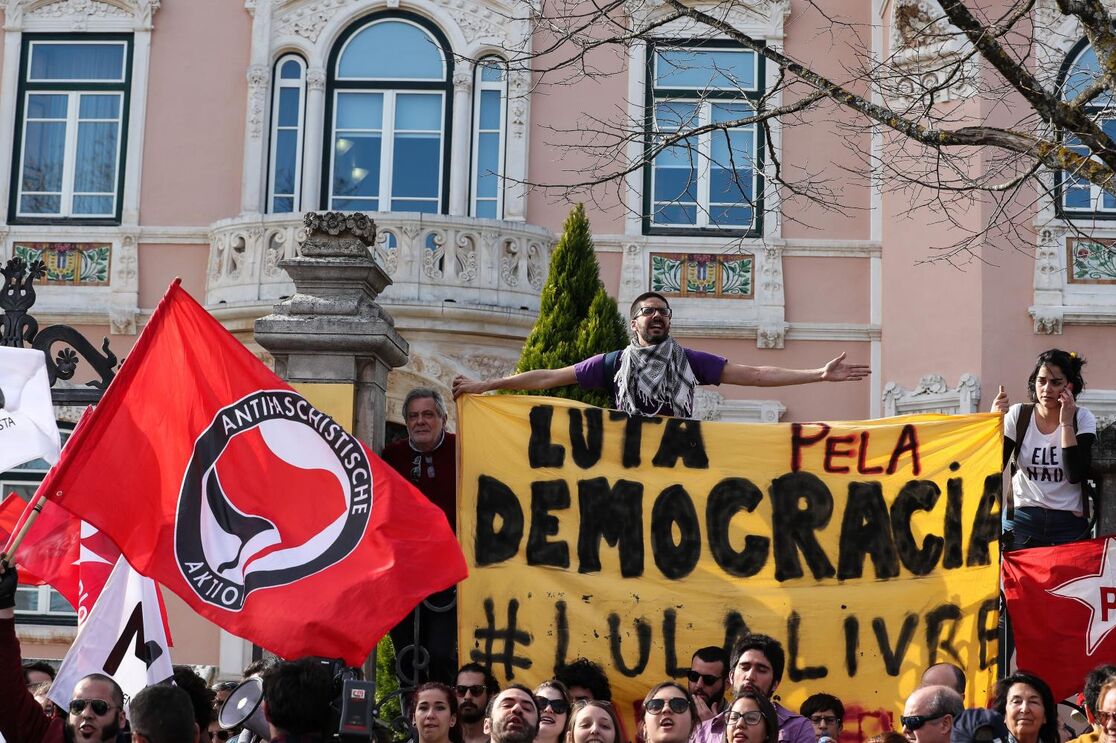 Antifascistas Em Coimbra Abafam Manifestação Do Pnr Contra Jean
