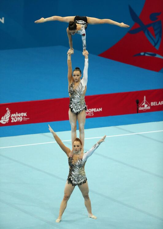 Minsk2019: Ginástica acrobática de bronze dá primeira medalha a ...