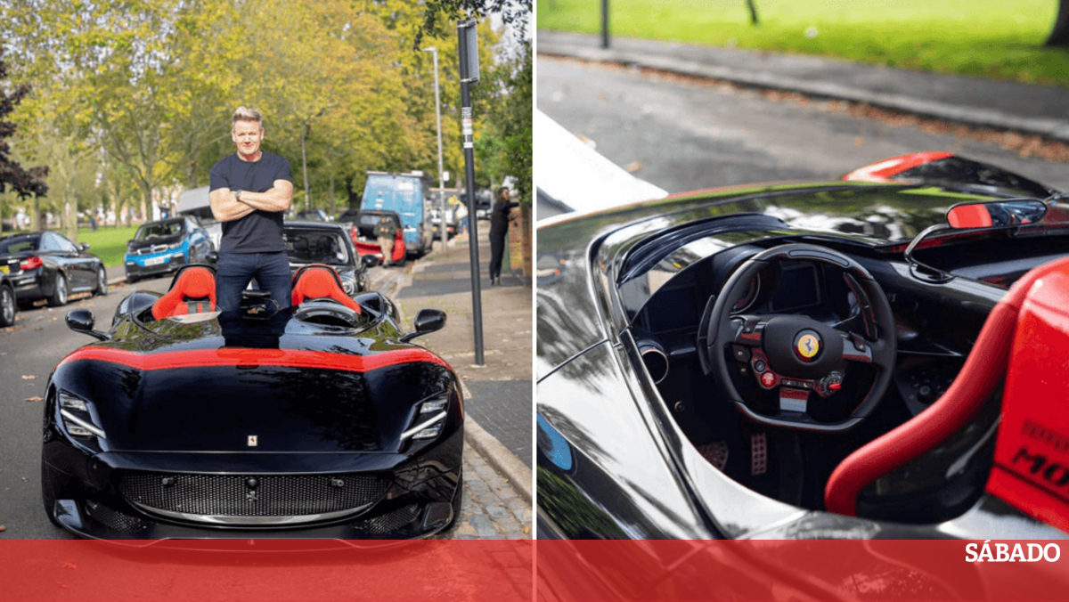 Chef Gordon Ramsay comprou um dos 100 Ferrari Monza SP2 - Social - SÁBADO