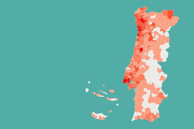 Alenquer ultrapassa fasquia dos 100 infetados. Veja o mapa com a ...