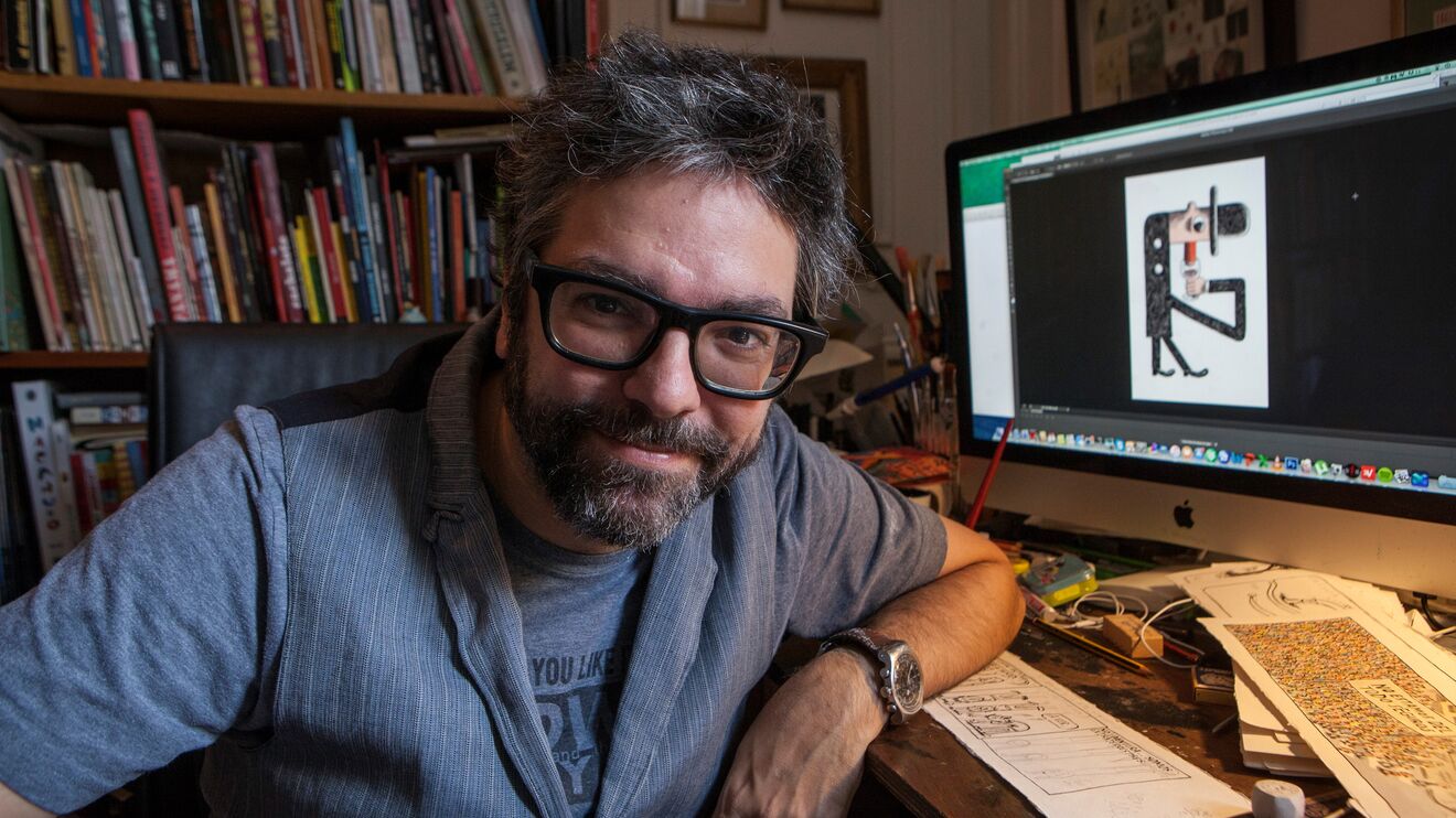 Ricardo Liniers: "Na tira diária temos de nos tornar amigos do falhanço ...