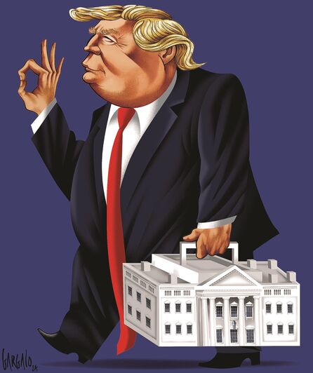 Os cartoons de Vasco Gargalo do mês de janeiro de 2024 - Cartoon - SÁBADO